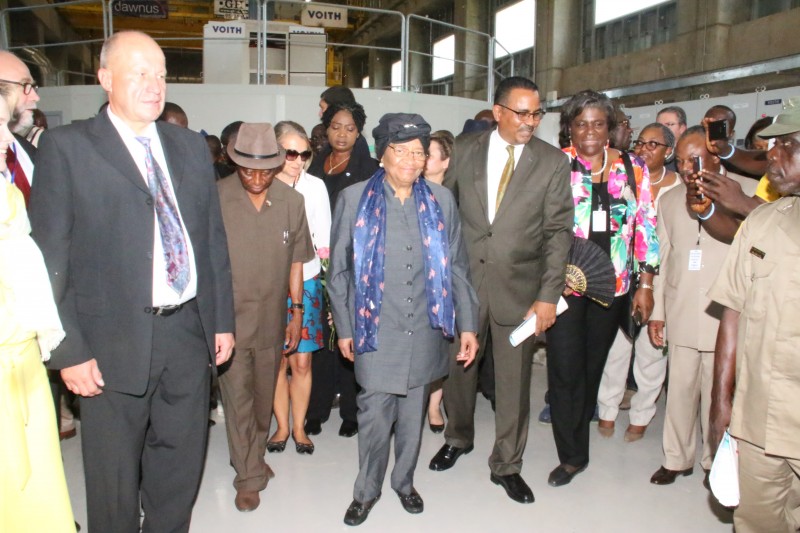 President Sirleaf Commissions Mt. Coffee Hydropower Plant; Challenges ...